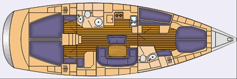 Bavaria 46 Cruiser - eine Yacht von Charterboote.de - Charterboote.de