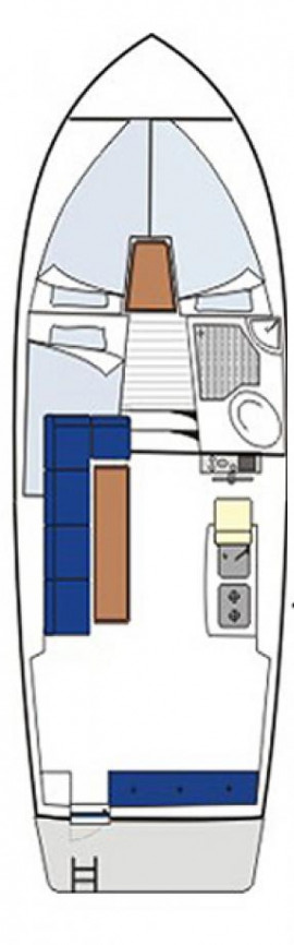 Damor 800 - eine Yacht von Charterboote.de - Charterboote.de