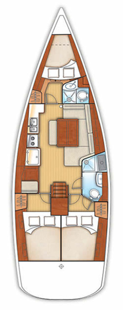 Oceanis 40 - eine Yacht von Charterboote.de - Charterboote.de