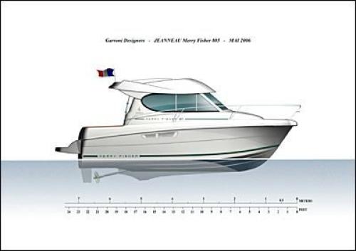 Merry Fisher 805 - eine Yacht von Charterboote.de - Charterboote.de