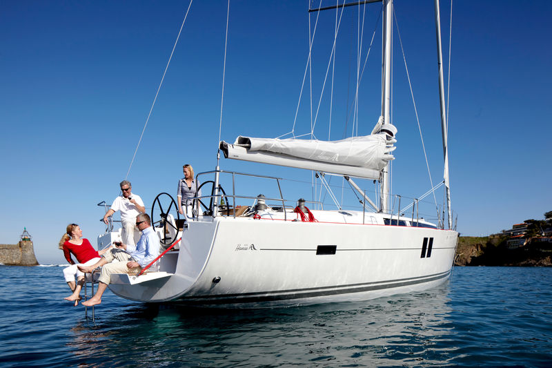 Hanse 495 - eine Yacht von Charterboote.de - Charterboote.de