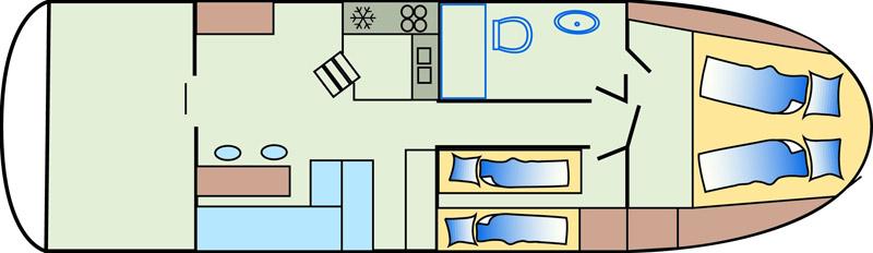 Fairline 35 - eine Yacht von Charterboote.de - Charterboote.de