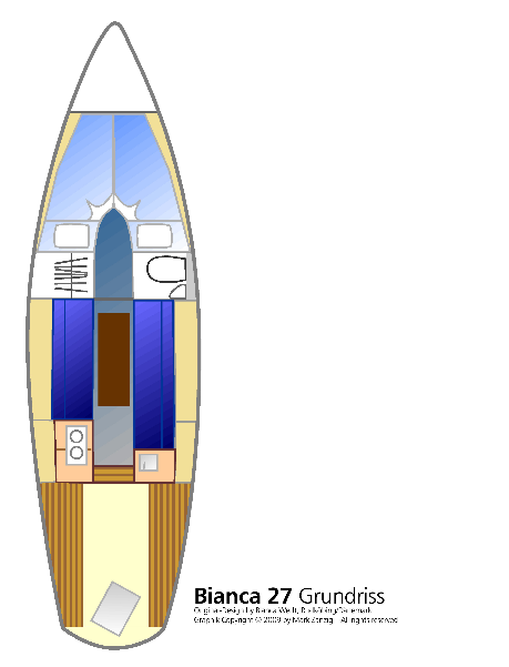 Bianca 27 - eine Yacht von Charterboote.de - Charterboote.de