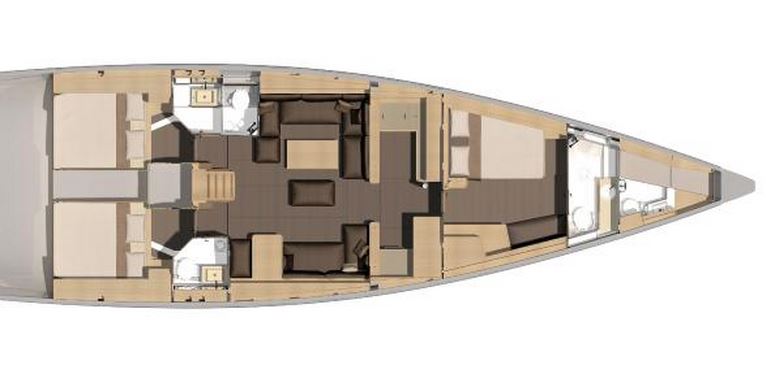 Dufour 560 Grand Large - eine Yacht von Charterboote.de - Charterboote.de